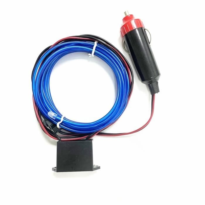 BANDE LED,With Car lighter-White-1m--Bande LED fluo Flexible et étanche ...