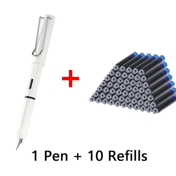 Stylo de couleur Graffiti,03-Blue ink--Jeu de stylos à plume'encre 0 ...