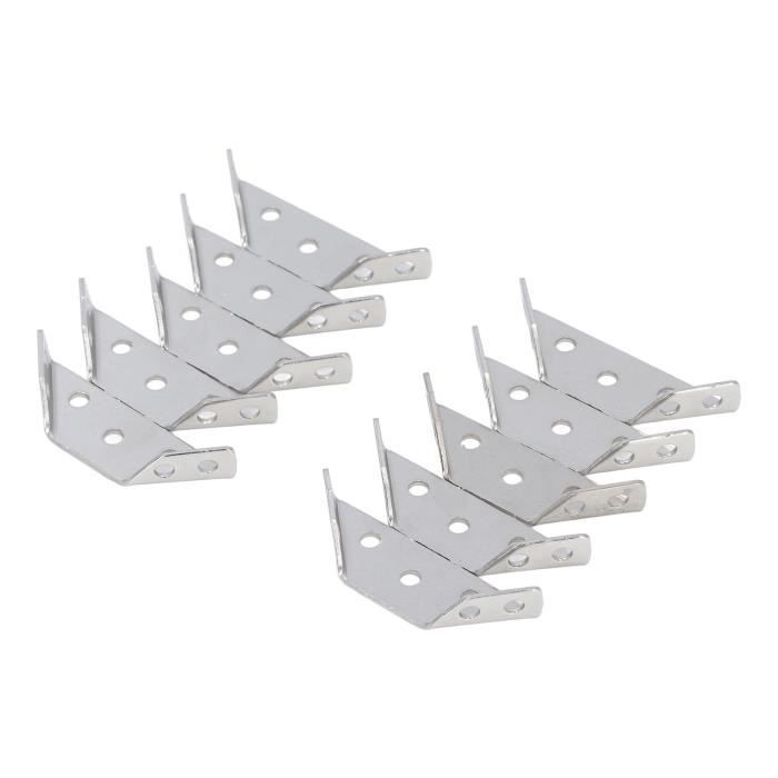 Zerodis Lot de 10 Équerres Triangle en Acier Inoxydable - Support d ...