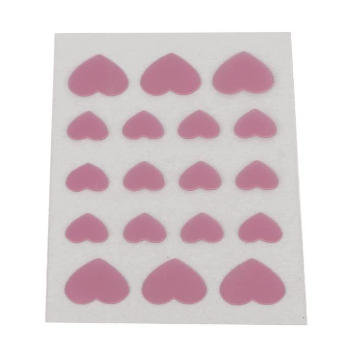Zerodis Patchs de bouton Pimple Patches Hydrocolloid Love Heart Shape ...
