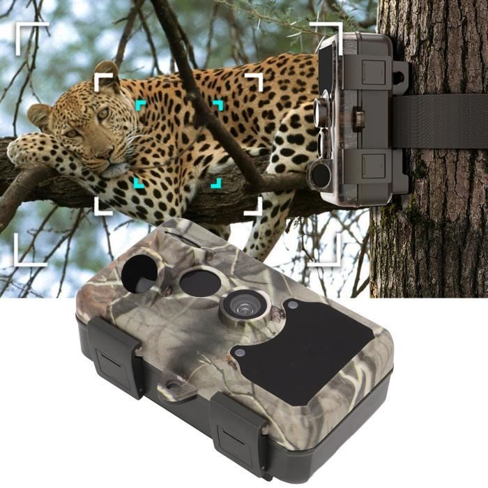 ZJCHAO Caméra de surveillance des sentiers WiFi 1296P 24 MP Caméra de ...