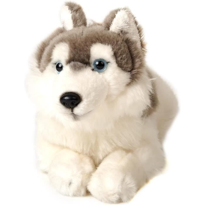Chien Husky En Peluche