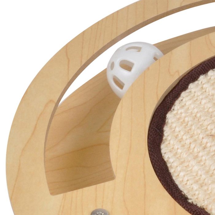 Jeu interactif - LOVE STORY - Tunnel et griffoir - 33x33x4cm - Bois ...