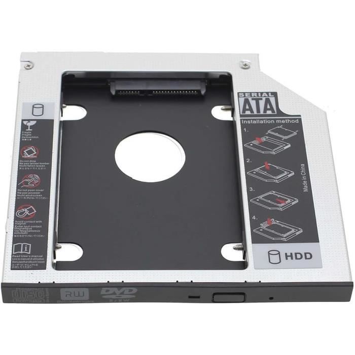 Boîtier De Chariot Universel Pour Disque Dur Hdd 9,5 Mm Sata Vers Sata ...