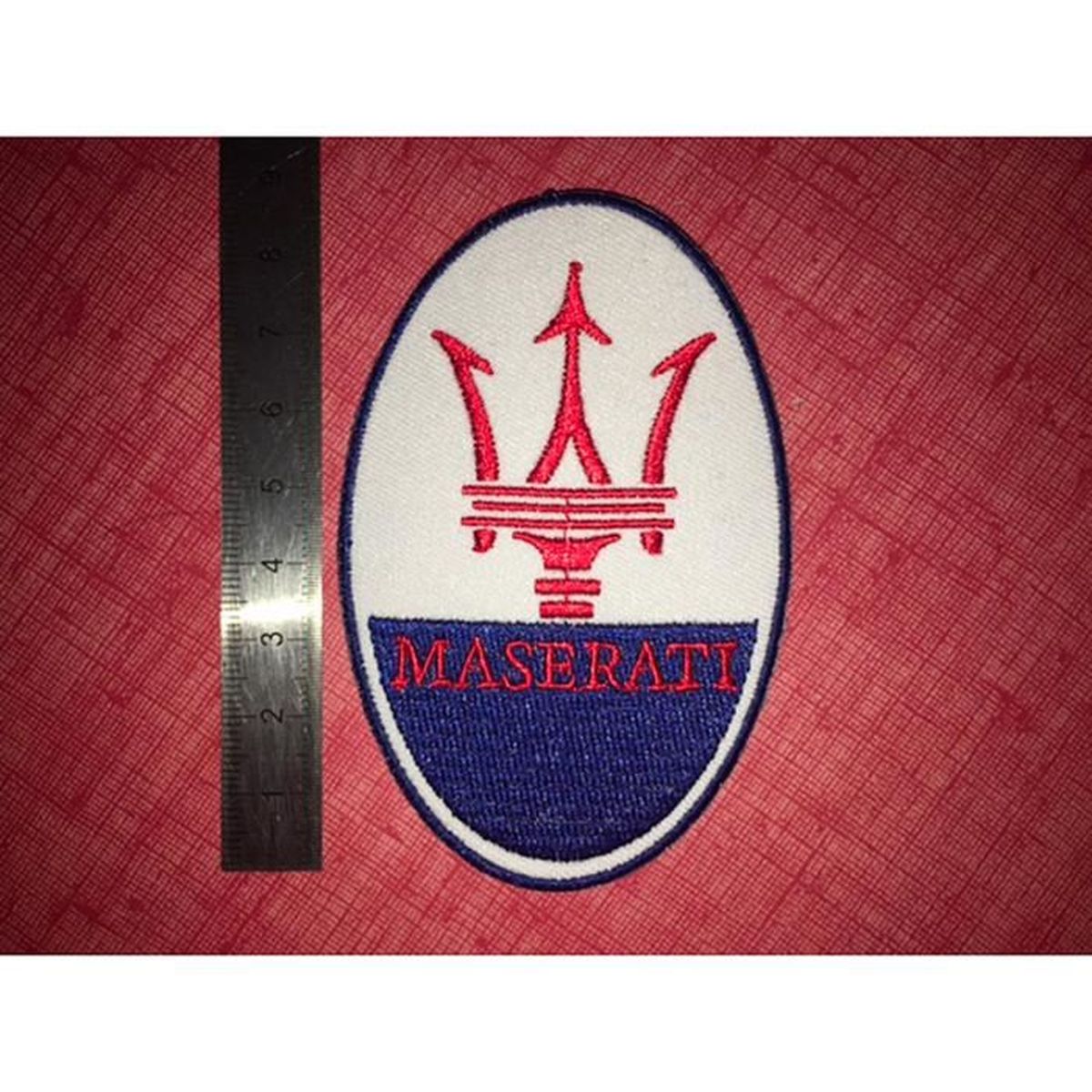 Ecusson patch thermocollant MASERATI - Cdiscount Beaux-Arts et Loisirs créatifs