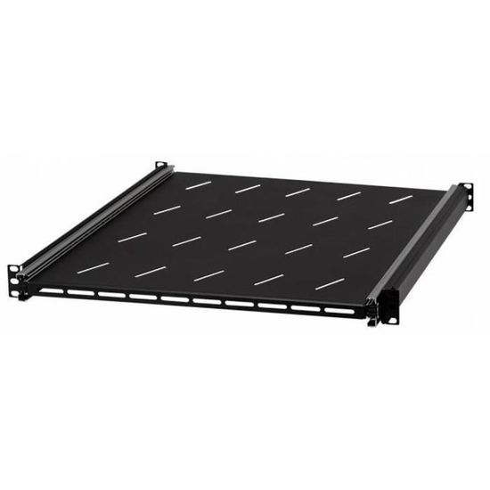 Pull-Out Shelf 19" 1U 550mm, Black - Cdiscount Informatique