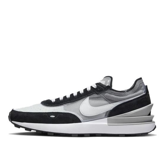 Basket Nike AIR WAFFLE ONE - Gris, Blanc, Noir - Tige en mesh, nylon ...