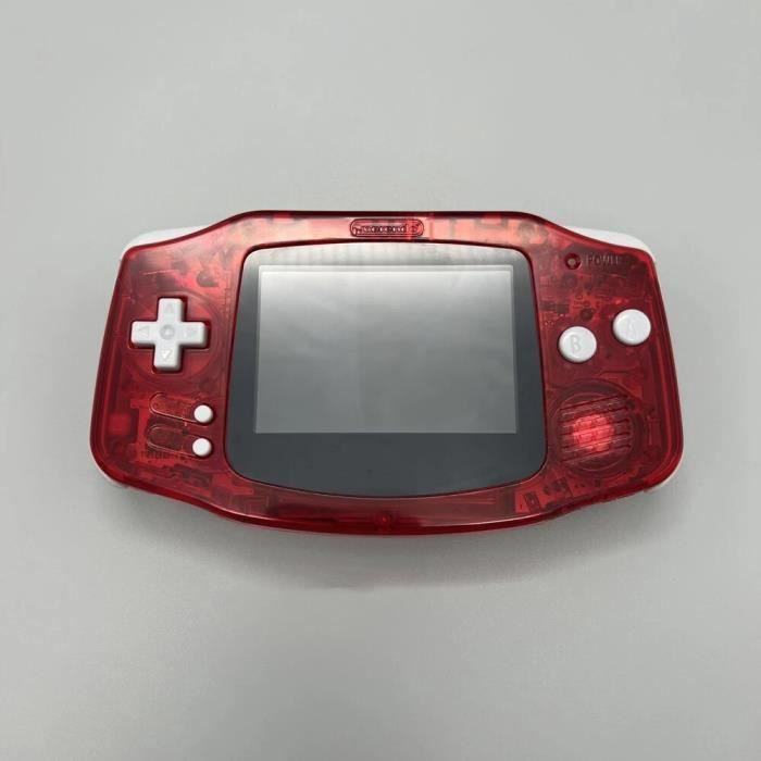 Rouge transparent - Console de jeu d'origine reconditionnée, avec ...