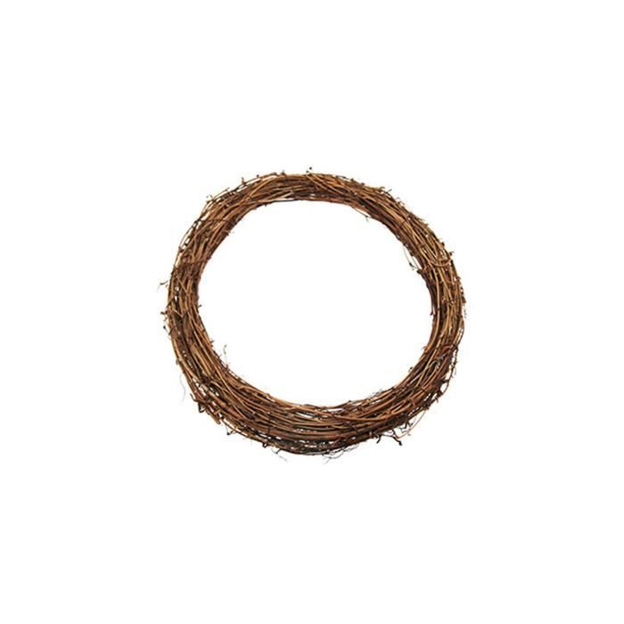 Diy Hanging Wreath Rotin Bamboo Wreath Door Hanging Craft Party ...
