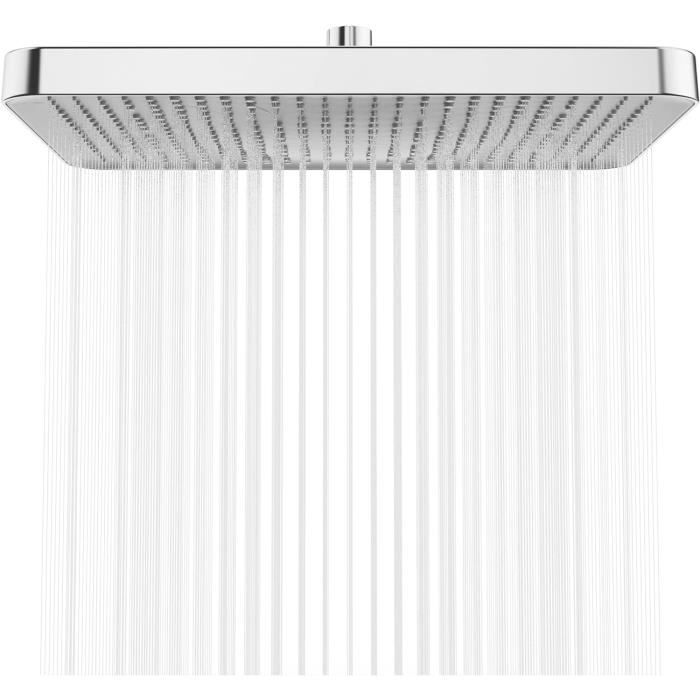 Pomme De Douche Anti-Calcaire, Grande Tête De Douche Pluie Economie D ...