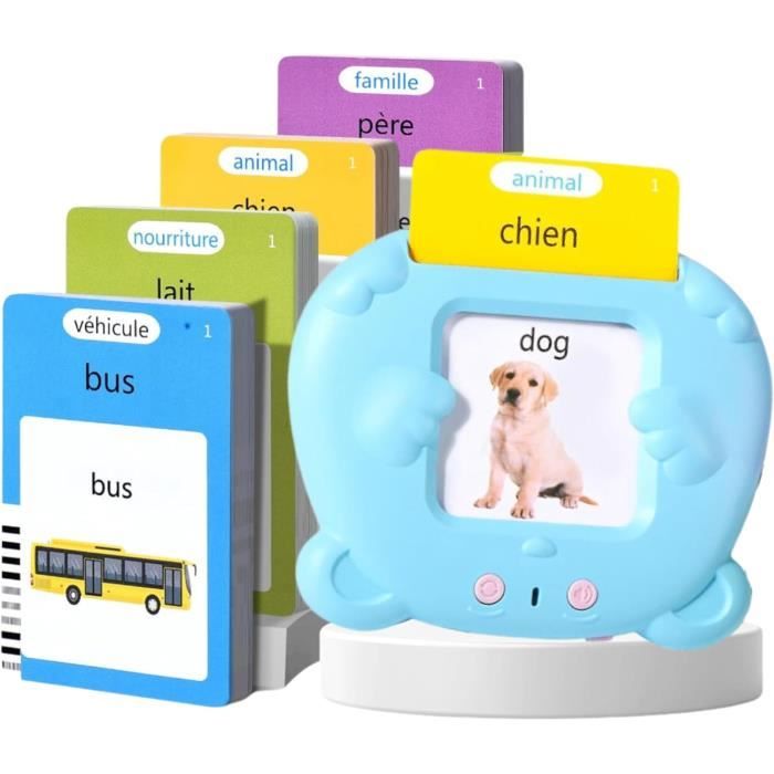 Flash Cards Éducatives - 224 Mots - Bilingue Français/Anglais - 2-6 Ans ...