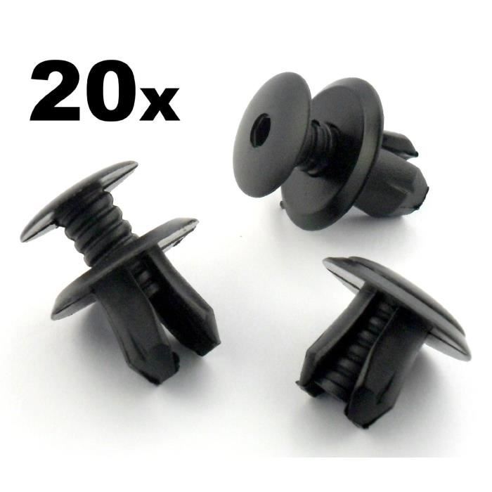 20 x Clips Agrafe Plastique - VW Volkswagen T4 T5 Transporter Eurovan ...