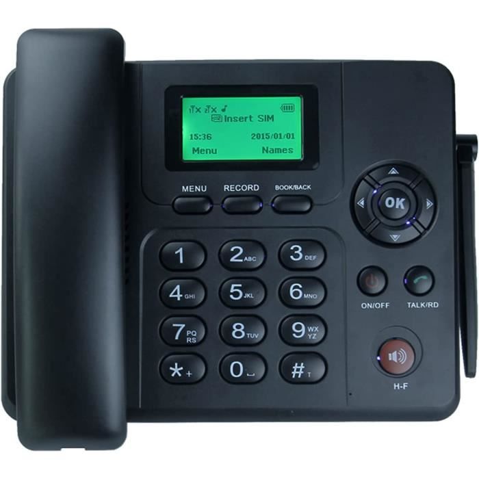 TéLéPhone De Bureau Fixe Sans Fil - TéLéPhone De Bureau Gsm Sans Fil ...