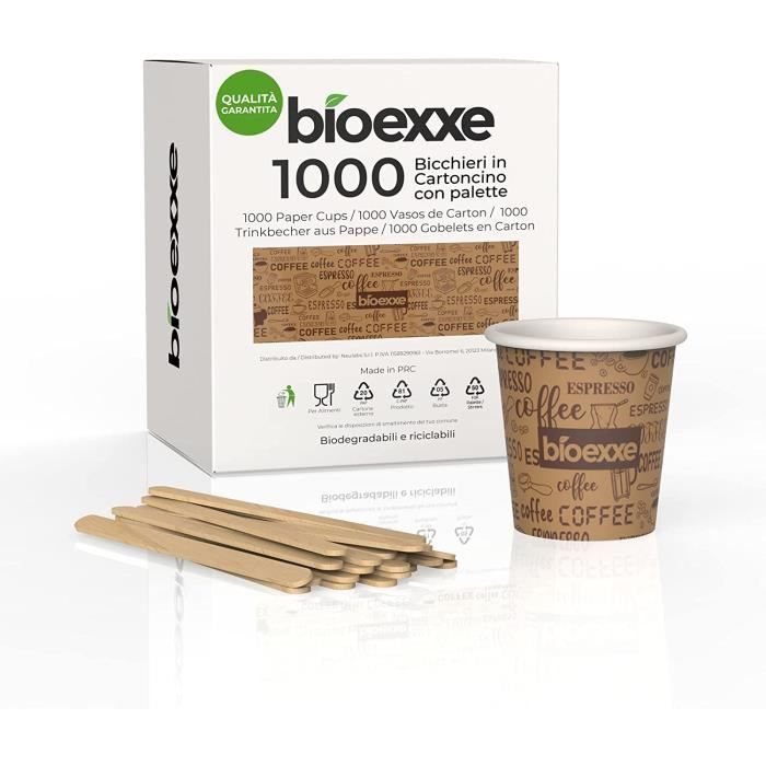 Kit complet Gobletes Jetable carton expresso 1000Pcs 75ml + 1000 Pcs ... Kit complet Gobletes Jetable carton expresso 1000Pcs 75ml + 1000 Pcs ...