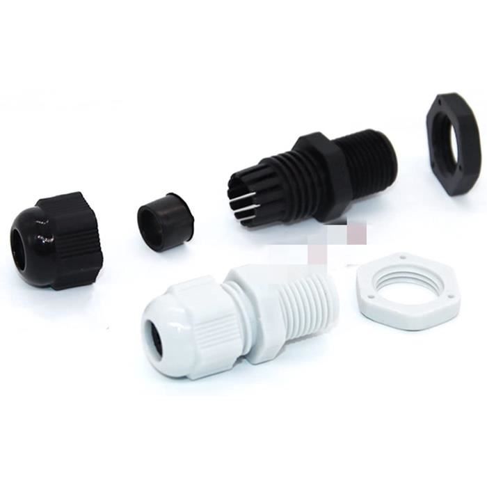 Boîte de Derivation Étanche, Glande de câble PG7-PG29 10 pG29, Nylon ...