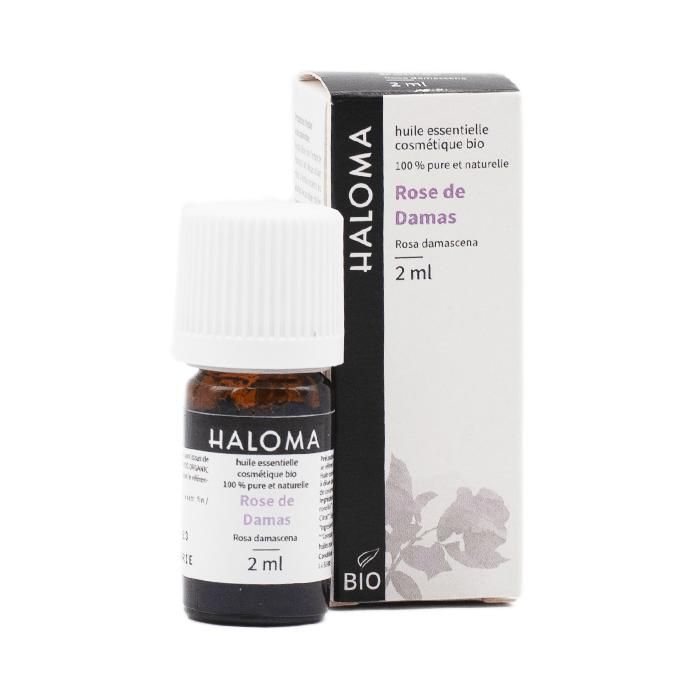 Haloma Huile Essentielle Rose de Damas Bio 2ml - Cdiscount Santé ...