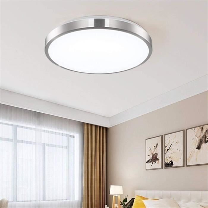 Moderne Et Simple Led Ronde Plafonnier À Trois Couleurs Lumière Led ...