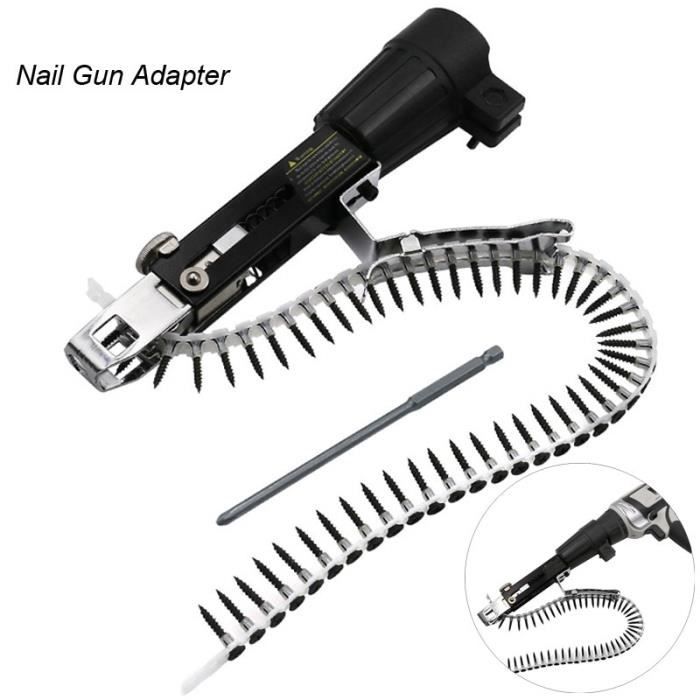 Pistolet à vis électrique automatique, ceinture, chaîne, vis ...