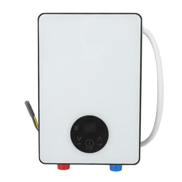 EJ.life mini chauffe-eau électrique sans réservoir 6500W Instantané Sans Réservoir Électrique ...