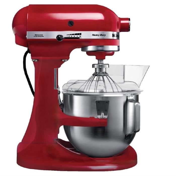 Batteur Mélangeur Professionnel K5 rouge - KITCHENAID - - DN677 6,9l ...