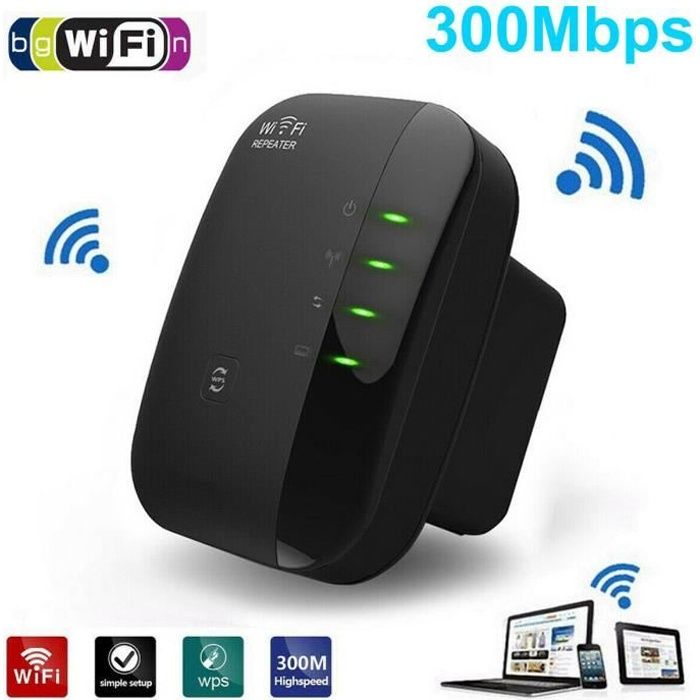 Amplificateur WiFi Repeteur Booster de signal sans fil WiFi extender ... Amplificateur WiFi Repeteur Booster de signal sans fil WiFi extender ...