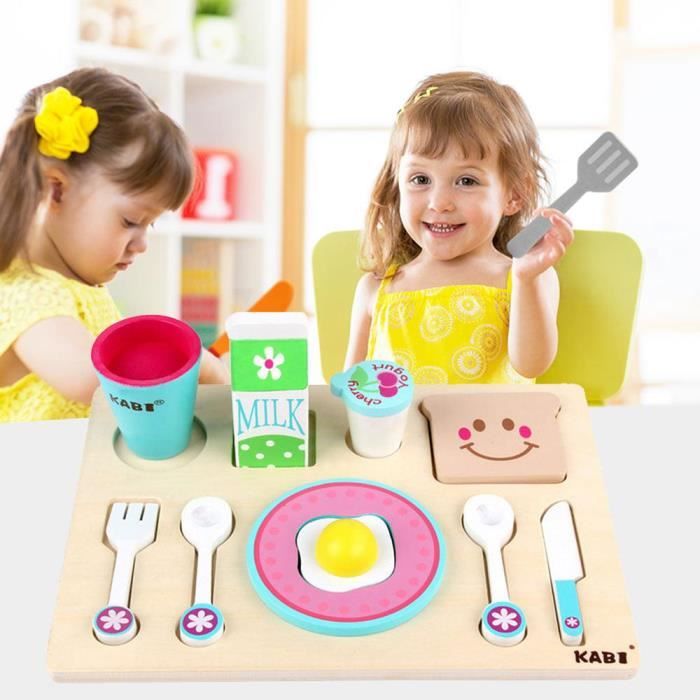 MOGOI DINETTE-CUISINE Petit déjeuner Jeu d'imitation Jouet de maison ...