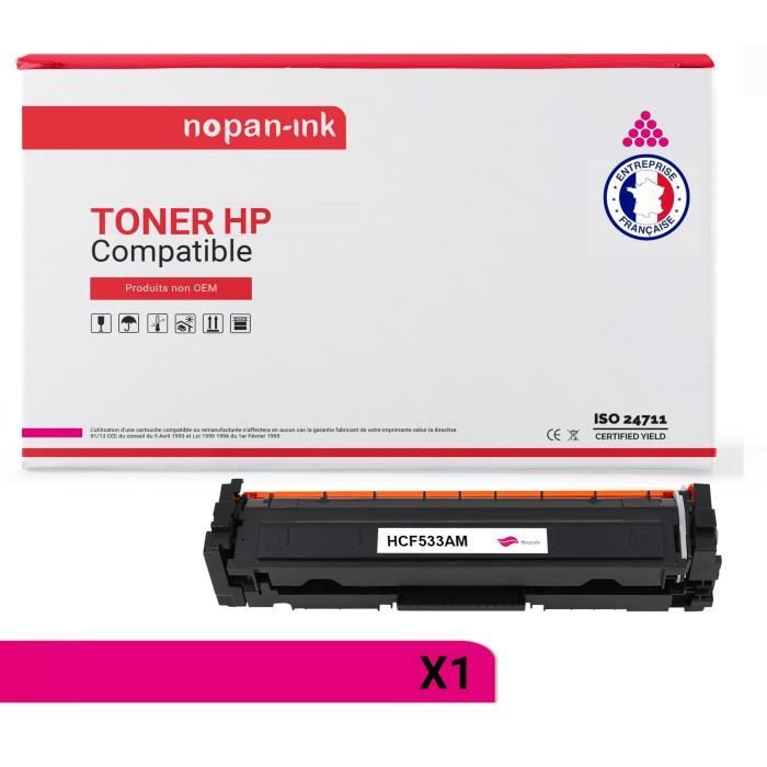 NOPAN-INK - x1 Toner HP CF533A compatible HP Color LaserJet Pro M154a ...