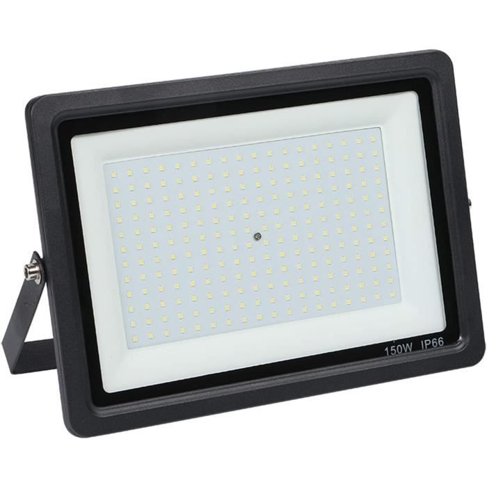 Projecteur LED 150W, 10000LM, 6500K, Projecteur Chantier LED IP66 ...