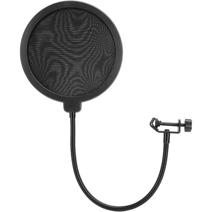 Pare-vent de studio à filtre anti-pop pour microphone, coupe-vent ...