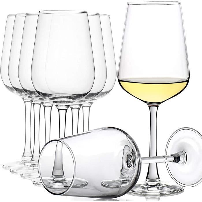 CREST Lot de 8 Verre à Vilanc, 360ml, Parfait la Maison, Les ...