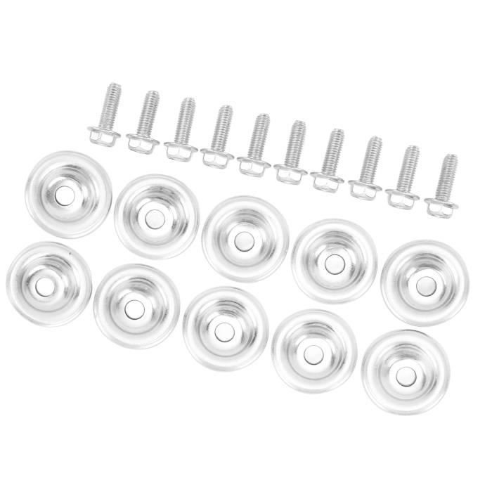 SURENHAP Kit de boulons de rondelle de plaque de protection UTV Lot de ...