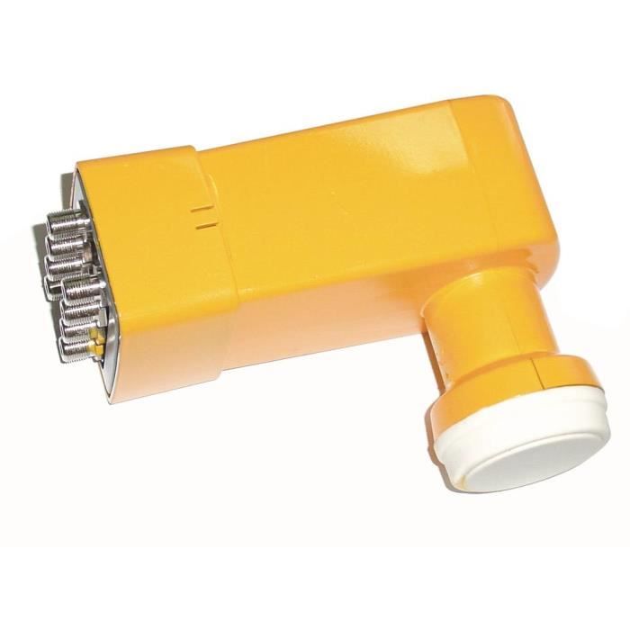 TELEVES TELEVES 7613 â « LNB OCTO 8 SORTIE NF: 0,7DB ORANGE - Cdiscount ...