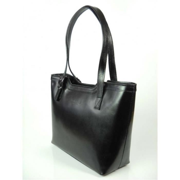 Sac à main VERA PELLE A4 Noir pour femme/adulte - Type de produit : Sac ...