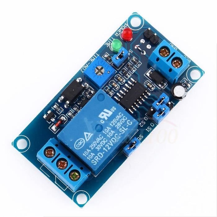 Module de relais - YOSOO - 12V - Délai réglable - Protection contre ...