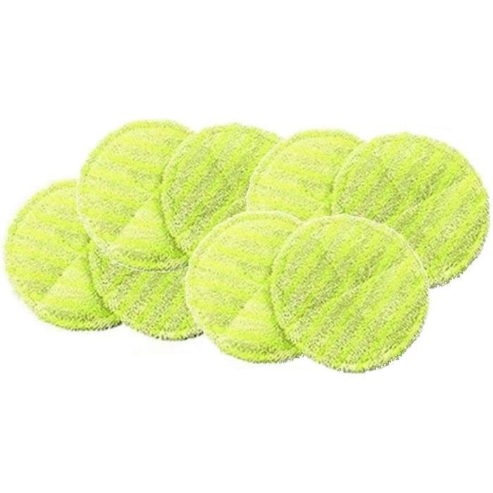 Tampon de rechange pour balai rotatif électrique sans fil avec 8 tapis ...