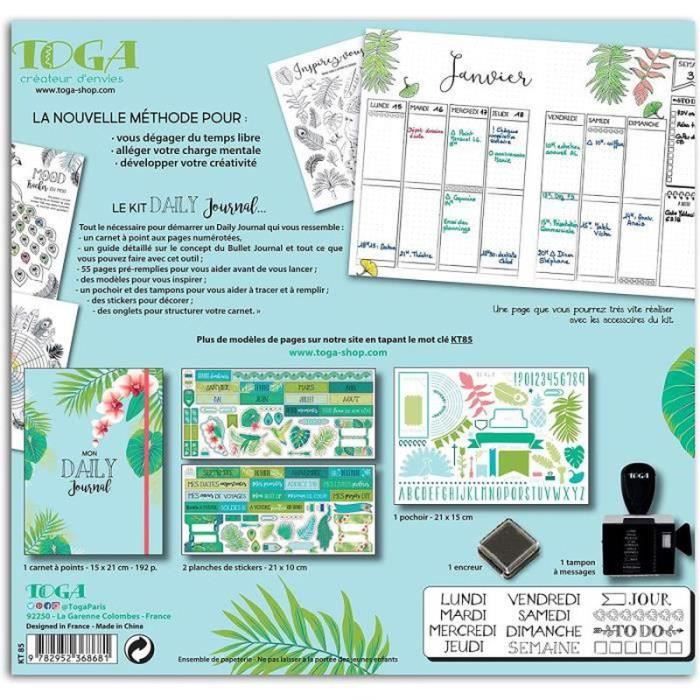 Draeger by - Kit Bullet Journal La Méthode - Kit Complet pour Découvrir ...