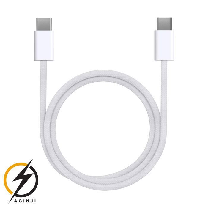 Chargeur USB-C rapide - AGINJI - 20W - USB-C PD - Câble USB-C 1m ...