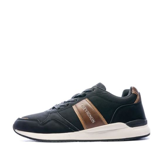 Baskets Homme Chevignon Bobak - Noir - Textile - Lacets Black ...