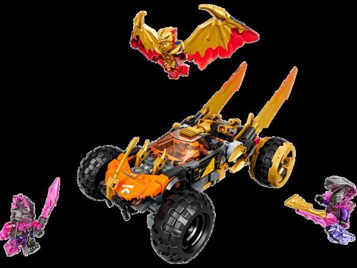 LEGO ninjago 71769 Le bolide dragon de Cole Idée Cadeau,Maquette ...