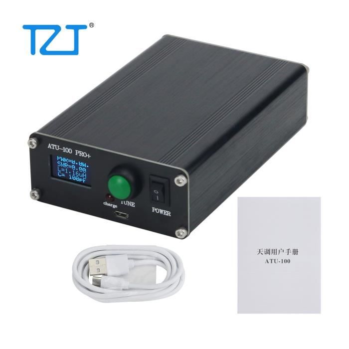 Tuner D'antenne Automatique 100w, 1.8-50mhz, Avec Écran Oled 0.96 ...