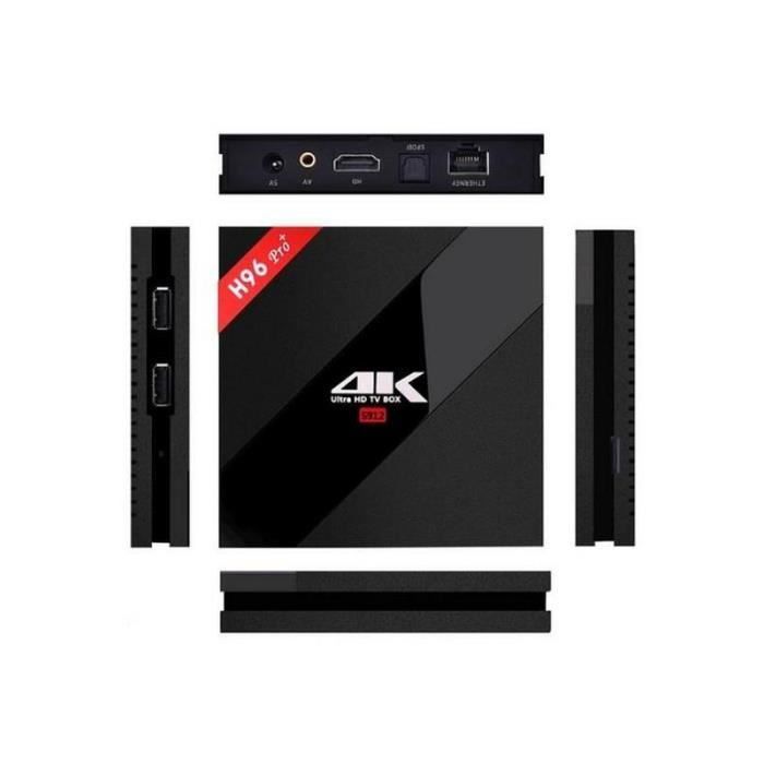 4K Ultra HD Smart TV Box Android 6.0 (Bluetooth, Wifi, HDMI, Ethernet ...