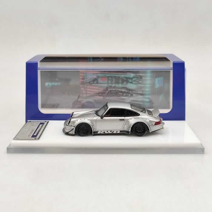 1:64 Porsche 911 964 Coupe RWB Rauh Welt Begriff Silver Résine Des ...