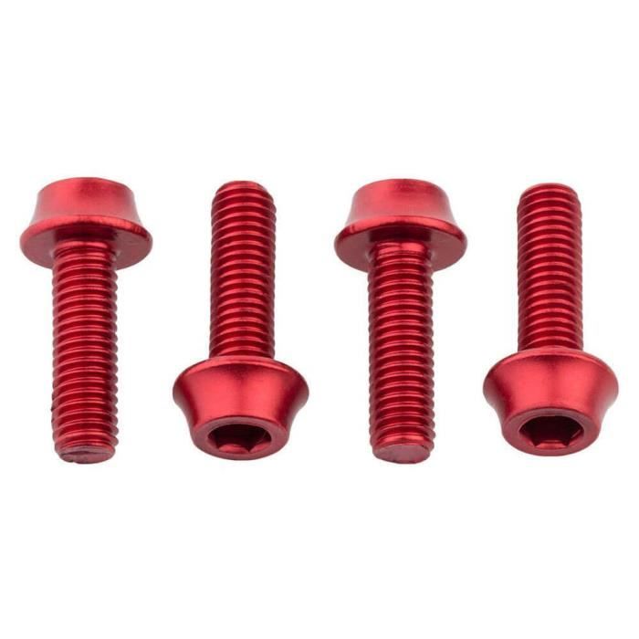 Vis pour porte bidon Wolf Tooth - Rouge - Accessoire Vélo VTT - Homme ...