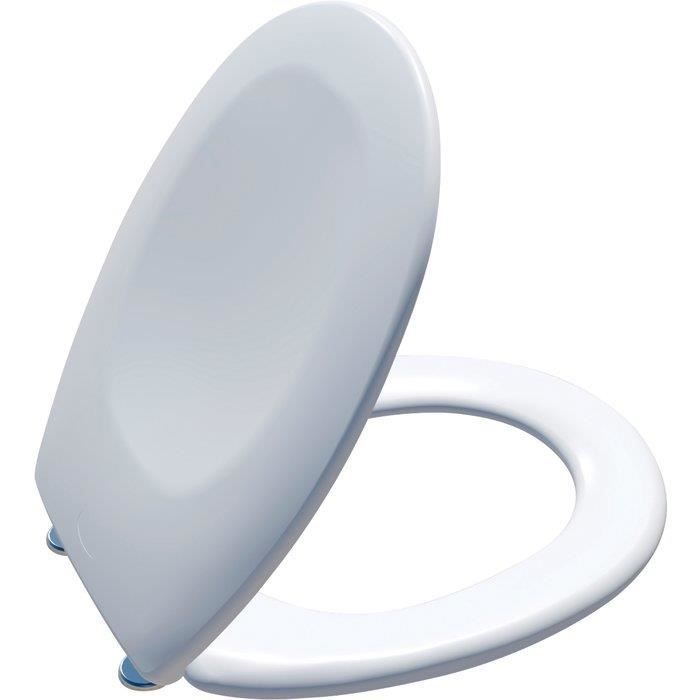 Abattant double Aversa ultra-fix blanc thermodur - Dubourgel ...