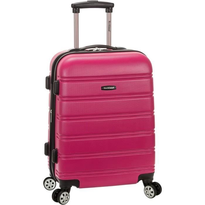 Melbourne Valise Rigide Extensible À Roulettes Pivotantes, Magenta ...