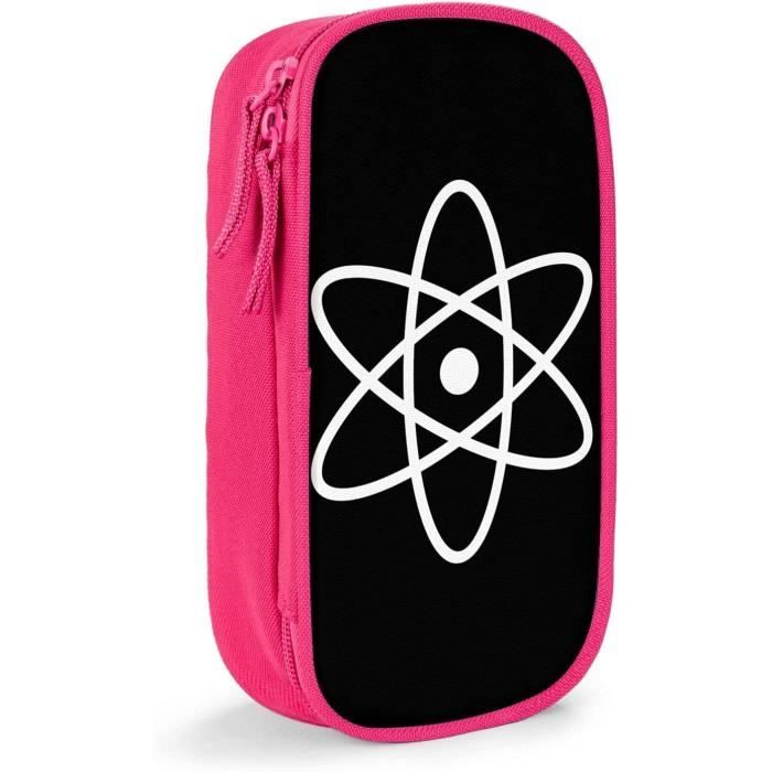 Trousse à crayons Retro Atomic Atom Symbol D - Personnalisée Rose[5283 ...