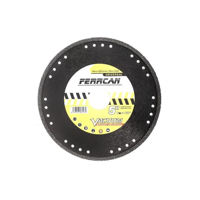 Disque de coupe de 125 mm pour meuleuse d'angle multi matériau pour ...