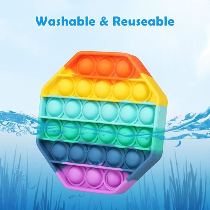 Popit Jeux Pas Cher, Multicolore popite fijets Toys entistesses Objet ...