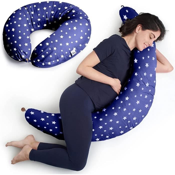 Coussin d'allaitement et de Grossesse pour Dormir Multifonctionnel ...