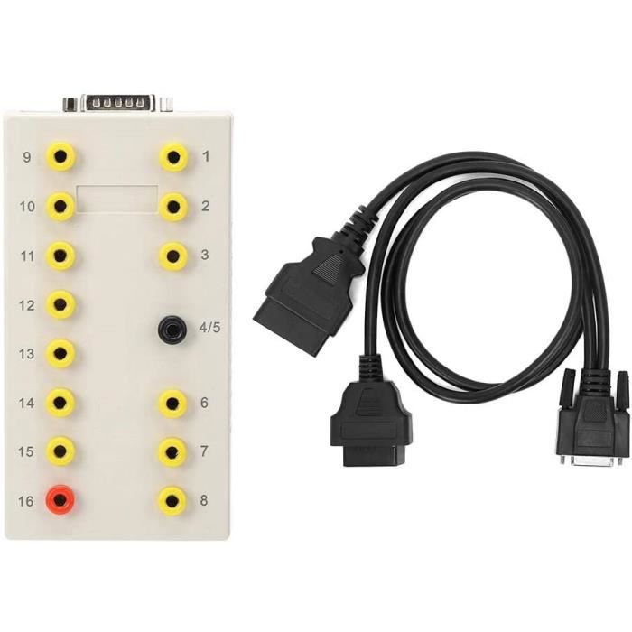 Outil de diagnostic de voiture OBD2 Pin Out Box Professional Auto Fault ...